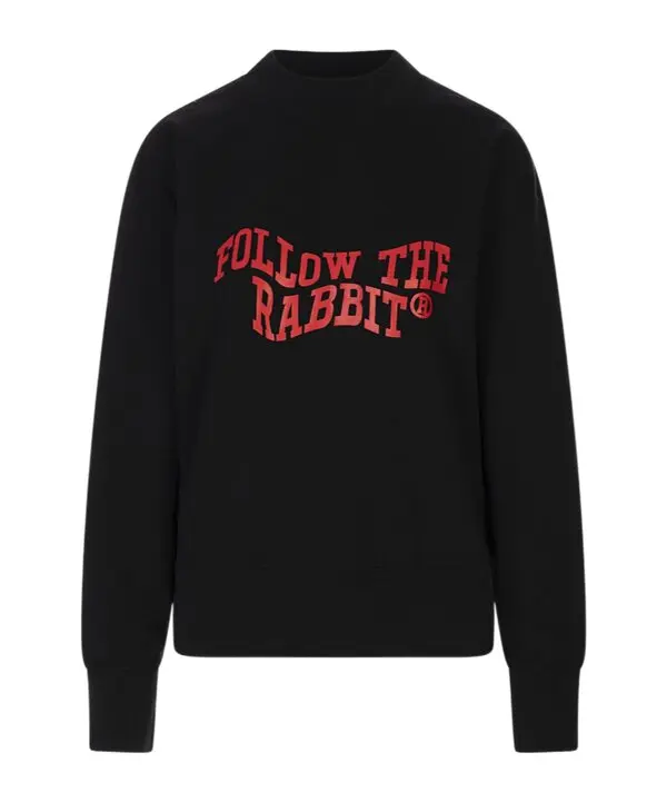 MSGM Long-sleeved Crewneck Sweatshirt - Black