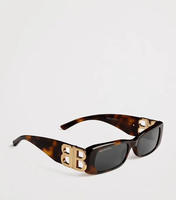 Balenciaga Dynasty Rectangle Sunglasses
