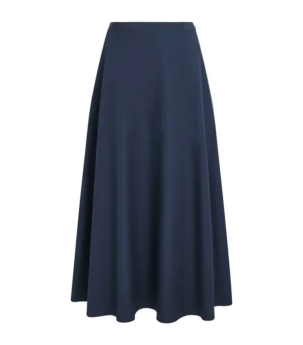 FFORME Cotton-silk Maxi Skirt