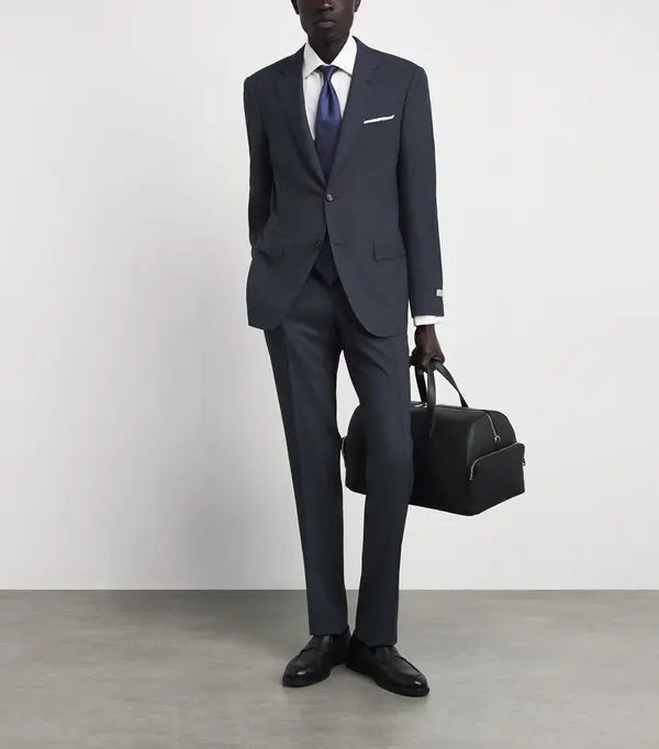 Canali Wool 2-piece Suit - Navy
