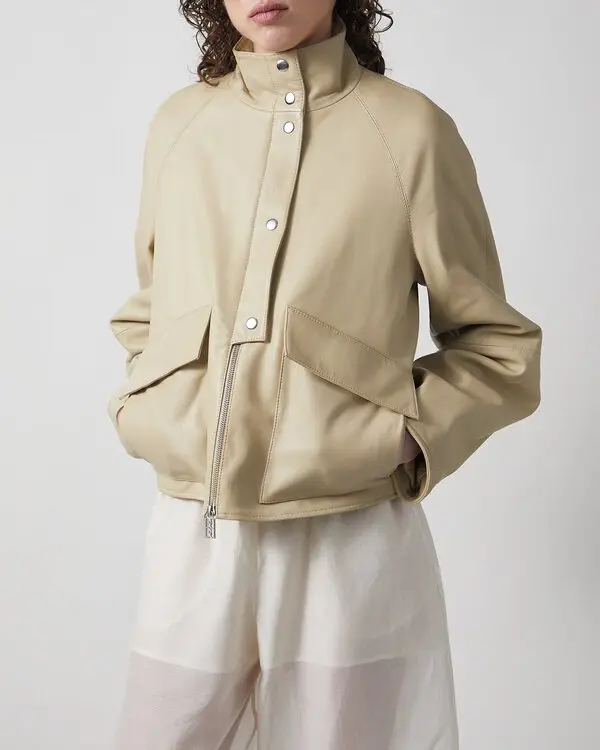 BY MALENE BIRGER Suzanne Leather Jacket
