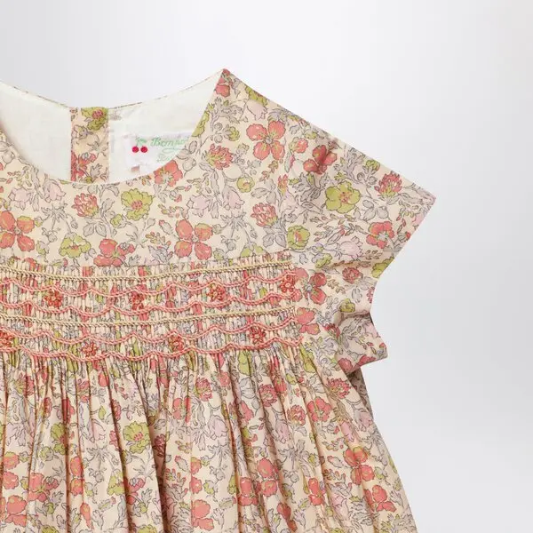 Bonpoint Liberty Print Smocked Dress