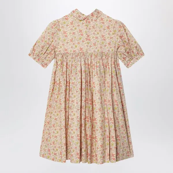 Bonpoint Liberty Print Smocked Dress