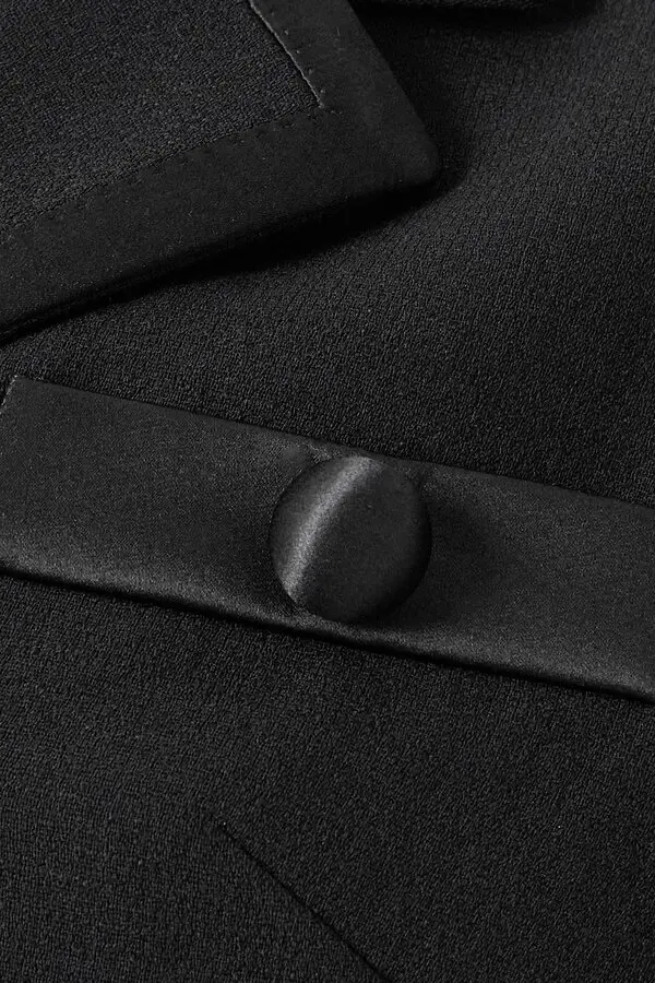 Dolce & Gabbana Satintrimmed Woolblend Blazer
