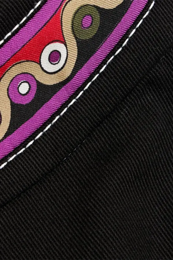 Emilio Pucci Printed Cotton-blend Twill Mini Dress