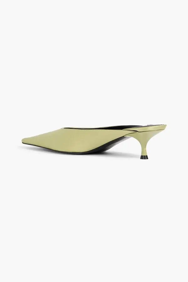 Victoria Beckham Sloan Satin Mules