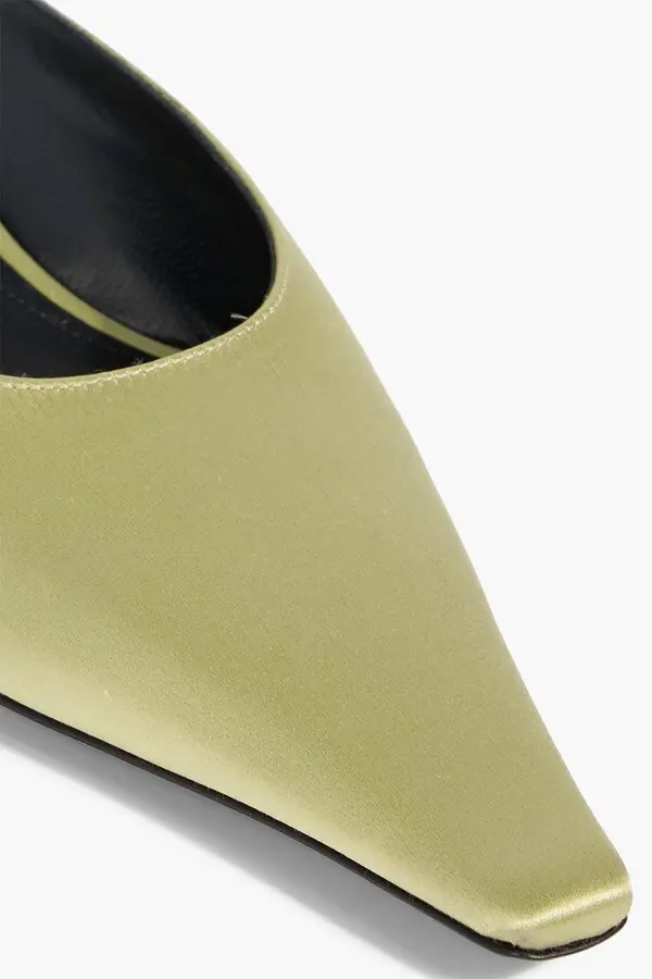 Victoria Beckham Sloan Satin Mules