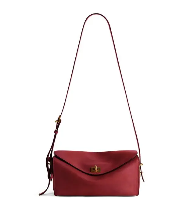 Balenciaga Medium Leather Le 7 Shoulder Bag