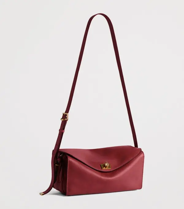 Balenciaga Medium Leather Le 7 Shoulder Bag