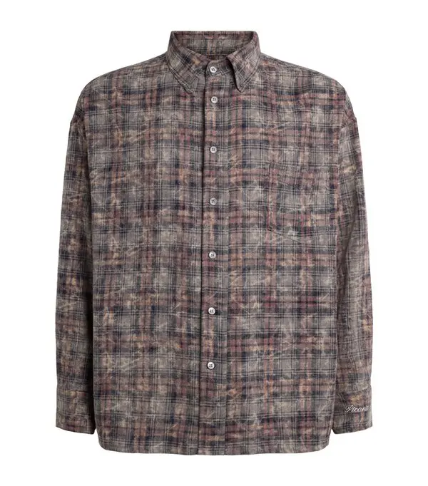 PICANTE Cotton Bleached Check Rocco Shirt