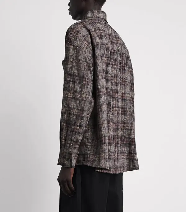 PICANTE Cotton Bleached Check Rocco Shirt