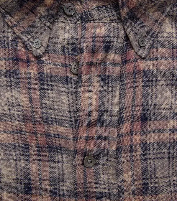 PICANTE Cotton Bleached Check Rocco Shirt
