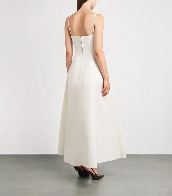 FFORME Cotton-silk Neneh Maxi Dress