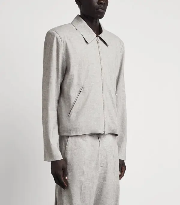 WON HUNDRED Dutton Boxy Zip-up Jacket