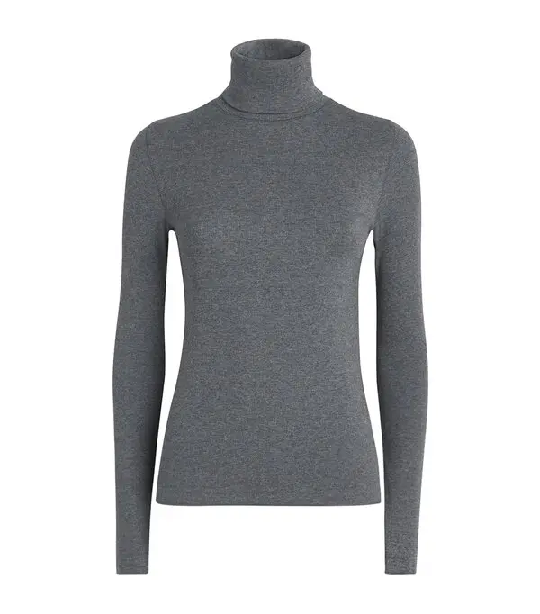 Polo Ralph Lauren Slim Fit Rollneck Sweater - Grey