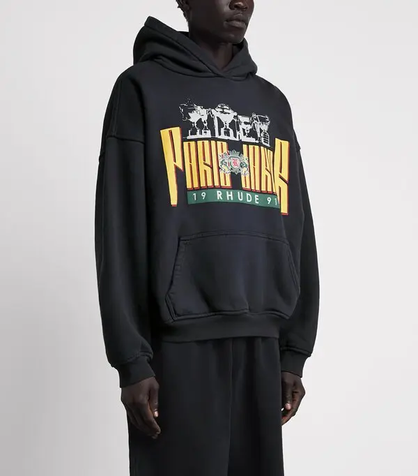 Rhude Cotton Graphic Hoodie