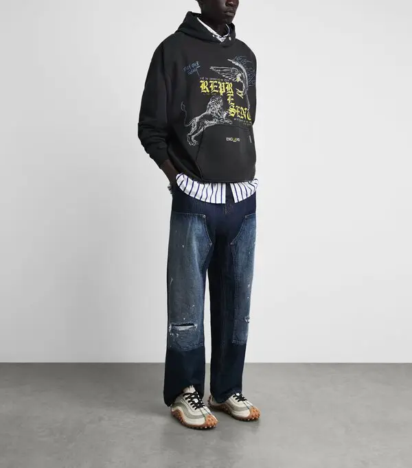 REPRESENT Cotton Enemy Graphic Hoodie - Black