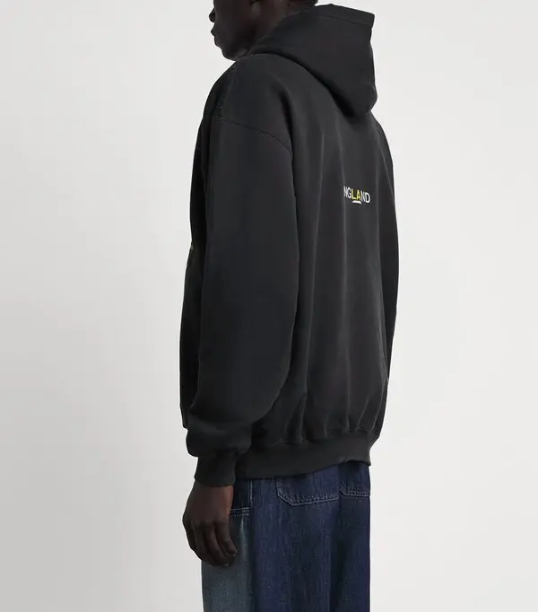 REPRESENT Cotton Enemy Graphic Hoodie - Black