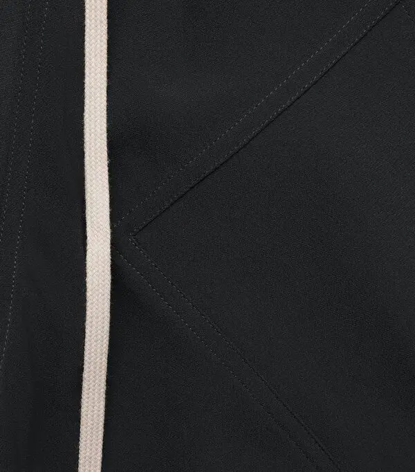 Rick Owens Wide-leg Drawstring Trousers - Black