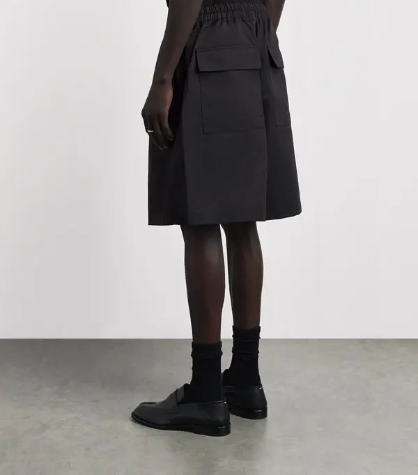 Rick Owens Faun Drawstring Knee-length Shorts