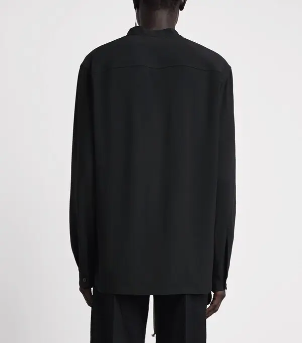 Rick Owens Cady Draped Island Shirt