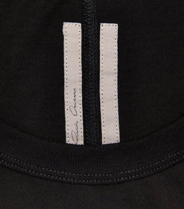 Rick Owens Cotton Jersey Brad T-shirt - Black