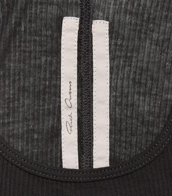 Rick Owens Ribbed Racerback Tank Top