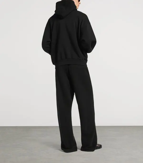 Balenciaga Cotton Messy Spray Hoodie