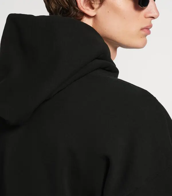 Balenciaga Cotton Messy Spray Hoodie