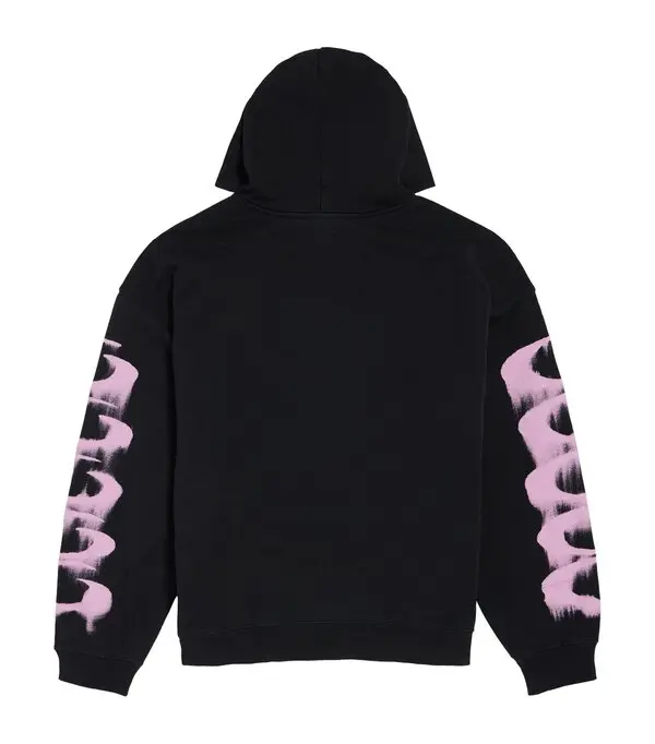 Balenciaga Cotton Wet Brush Hoodie