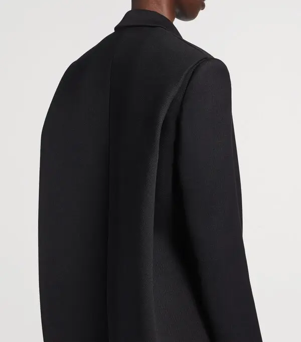 Balenciaga Wool Long Trench Coat