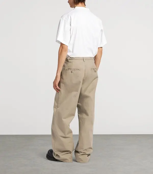 Balenciaga Cotton Wet Brush Oversized T-shirt