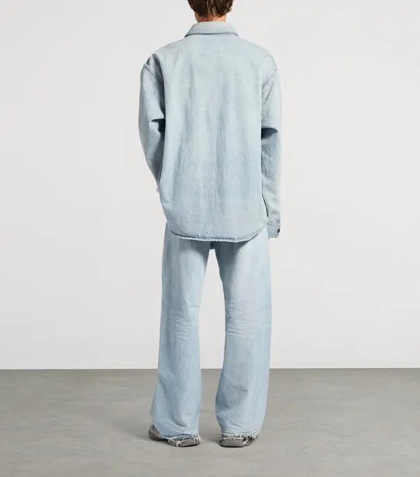 Balenciaga Oversized Denim Shirt