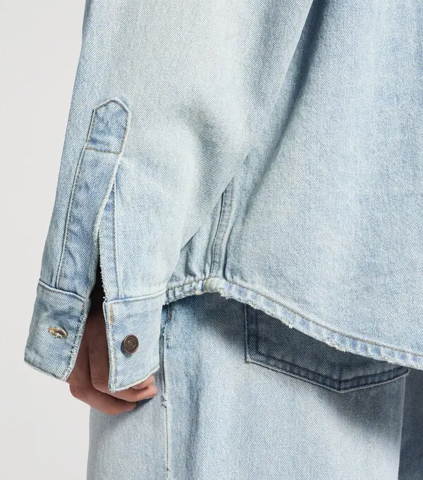 Balenciaga Oversized Denim Shirt