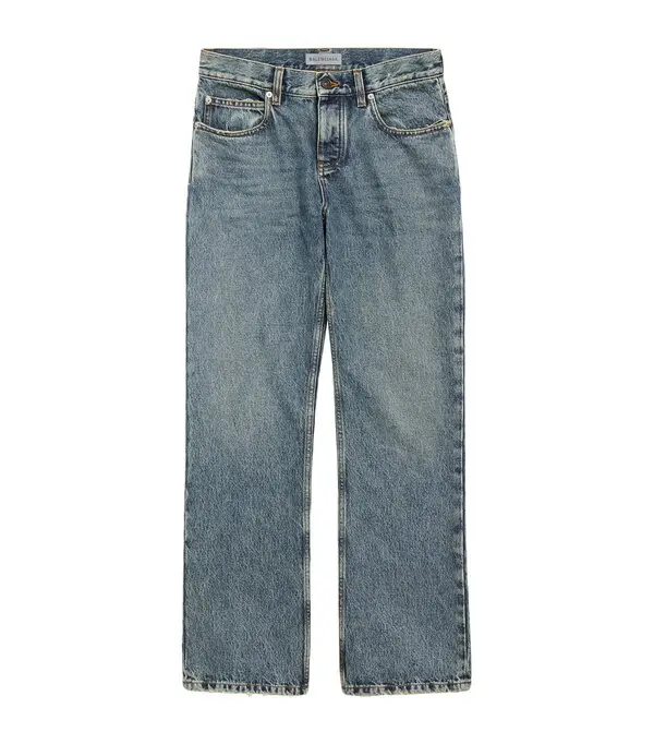 Balenciaga Straight-leg Mid-rise Jeans
