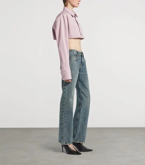 Balenciaga Straight-leg Mid-rise Jeans