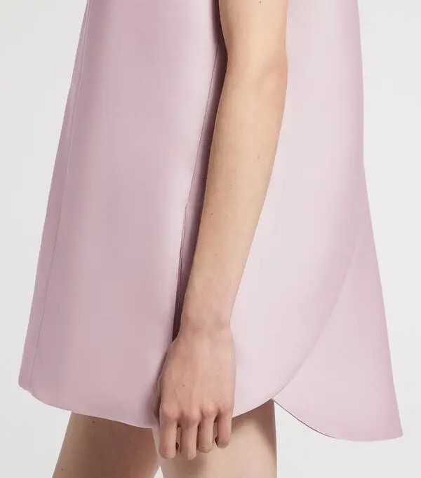 Balenciaga Wool-silk A-line Mini Dress