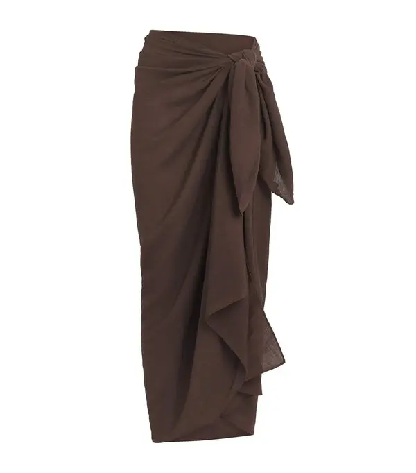 AWAY THAT DAY Paros Sarong - Brown