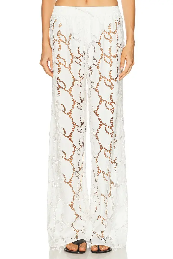 NICHOLAS Sandra Wide Leg Pant - Ivory