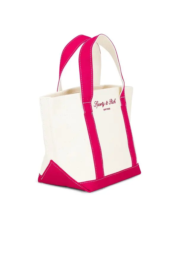 SPORTY & RICH Signature Ny Logo" Mini Tote Bag