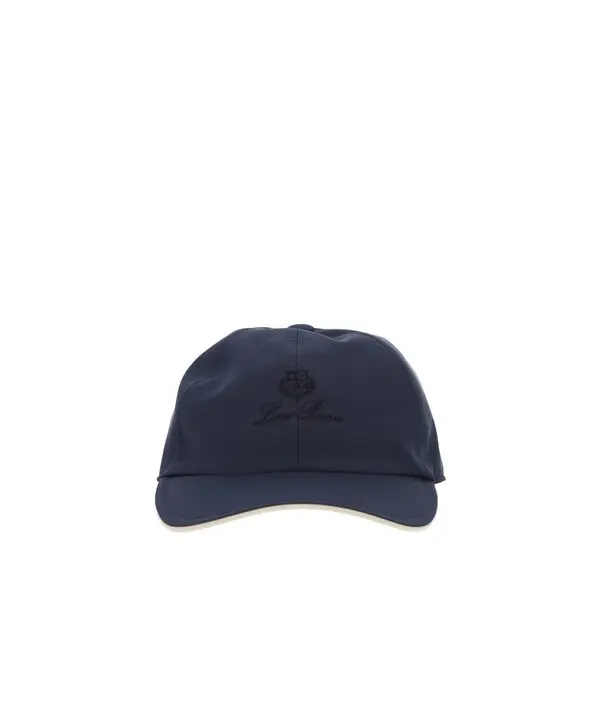 Loro Piana Embroidered Logo Baseball Cap