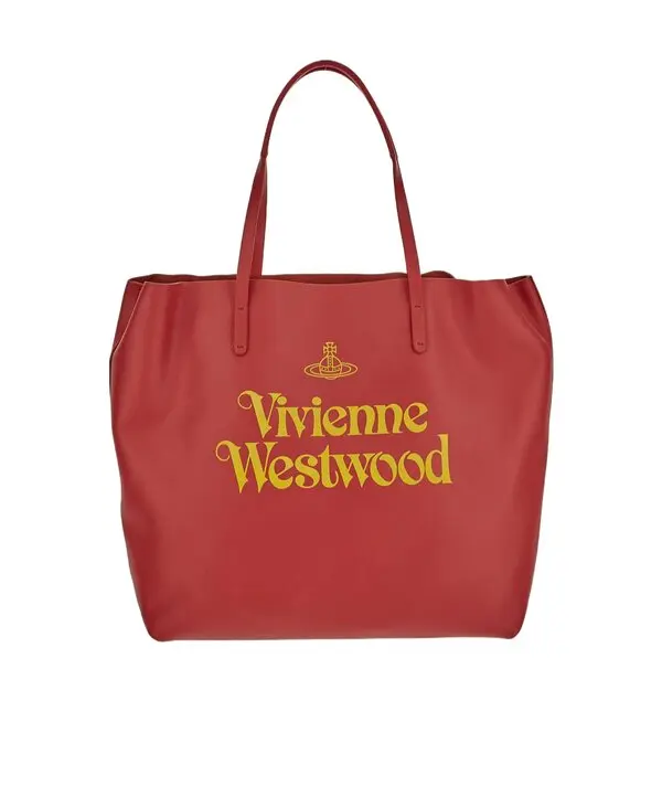 VIVIENNE WESTWOOD Studio Logo-print Tote Bag