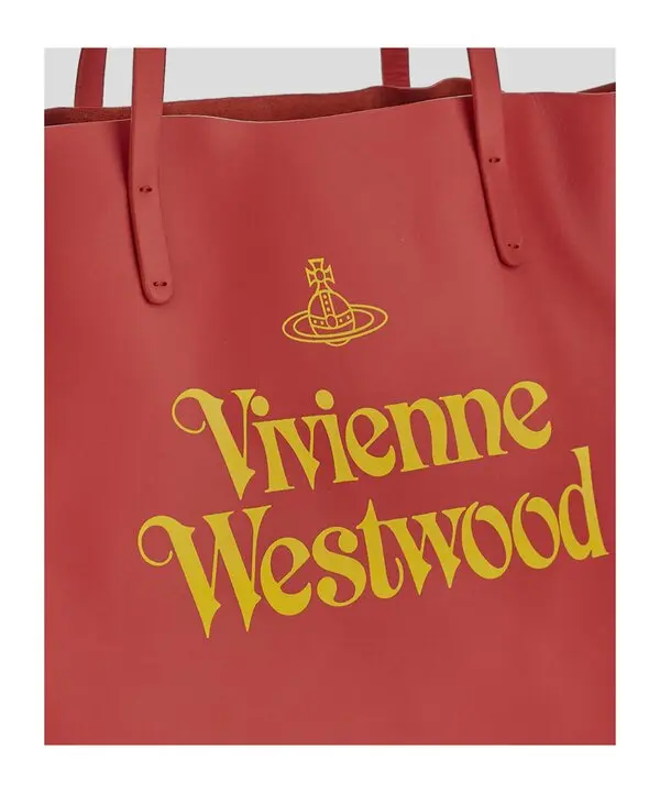 VIVIENNE WESTWOOD Studio Logo-print Tote Bag