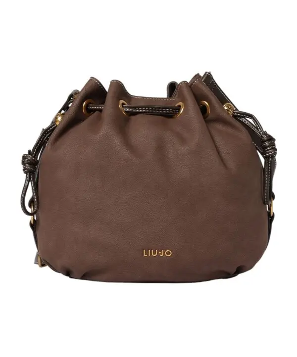Liu Jo Drawstring Bucket Bag - Brown