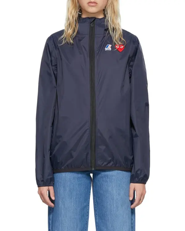 Play Comme Des Garcon X K-way Hooded Jacket