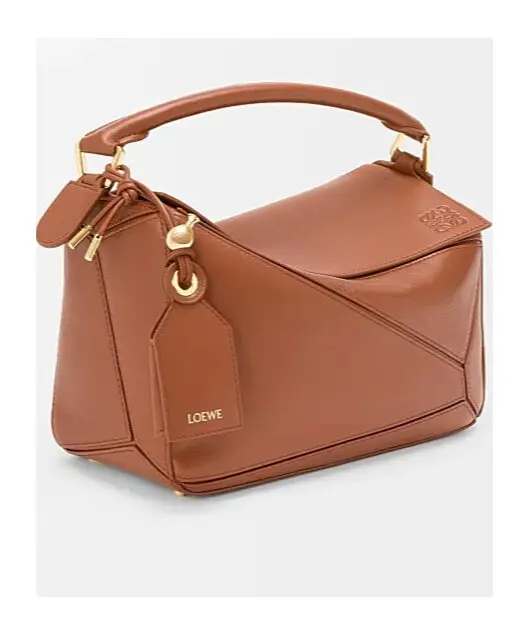 Loewe Small Featherlight Puzzle Bag In Nappa Lambskin