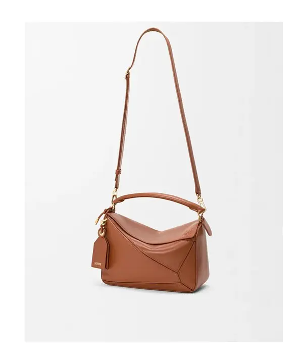 Loewe Small Featherlight Puzzle Bag In Nappa Lambskin