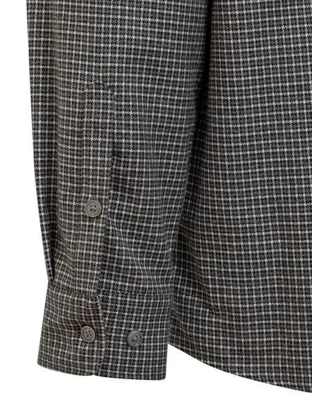 Kenzo Logo Detaile Plaid Shirt