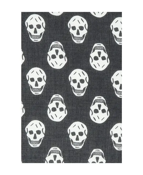 Alexander McQueen Biker Skull Scarf