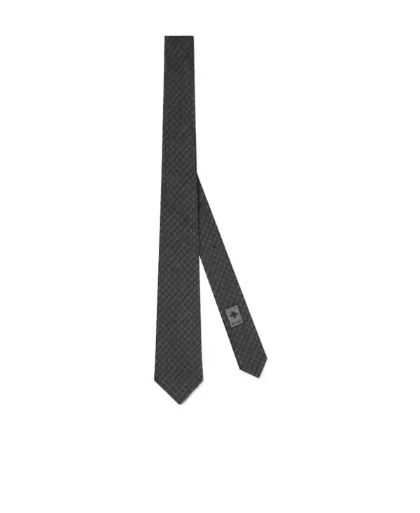 Gucci Gg Jacquard Tie
